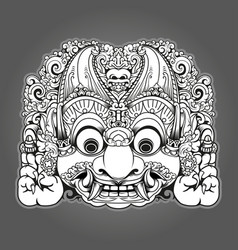 Batara bayu Royalty Free Vector Image - VectorStock