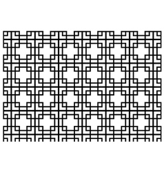 Geometric interlaced pattern Royalty Free Vector Image