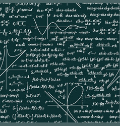 Math seamless pattern background notebook Vector Image