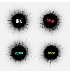 Ink splat Royalty Free Vector Image - VectorStock