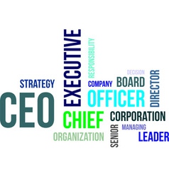 Word cloud leadership Royalty Free Vector Image