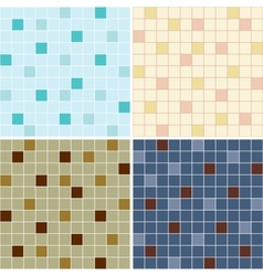 Bathroom tile background Royalty Free Vector Image
