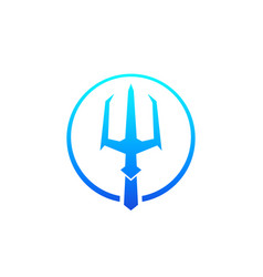 Trident icon set Royalty Free Vector Image - VectorStock