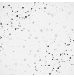 Molecule on the white background Royalty Free Vector Image