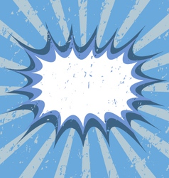 Boom comic book explosion Royalty Free Vector Image
