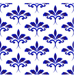 Porcelain pattern design Royalty Free Vector Image