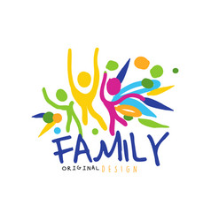 Family entertainment logo design template Vector Image