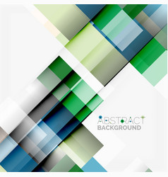 Abstract blocks template design background simple Vector Image