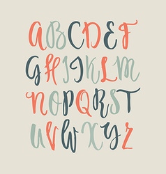 Unique alphabet Royalty Free Vector Image - VectorStock