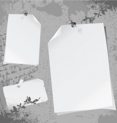 Note paper Royalty Free Vector Image - VectorStock