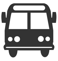 Modern vehicle transport top view icons set Vector Image