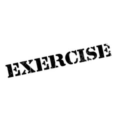 Workout rubber stamp Royalty Free Vector Image