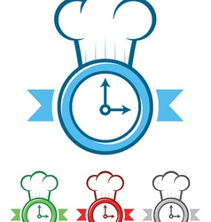 Cooking time poster Royalty Free Vector Image - VectorStock