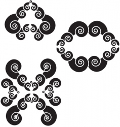 Abstract motif Royalty Free Vector Image - VectorStock