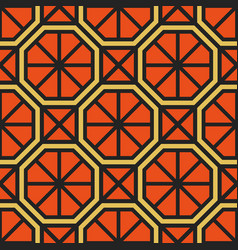Asian geometric pattern Royalty Free Vector Image