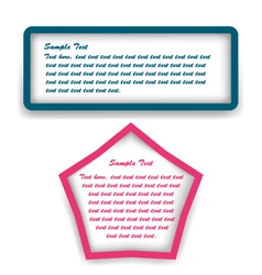 Wooden house frame on white background real Vector Image