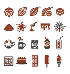 Cocoa icon Royalty Free Vector Image - VectorStock