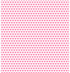 Pink heart shape pattern Royalty Free Vector Image