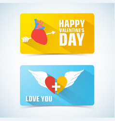 Two flamingos in love Royalty Free Vector Image