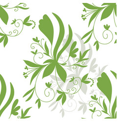 Abstract floral seamless pattern Royalty Free Vector Image