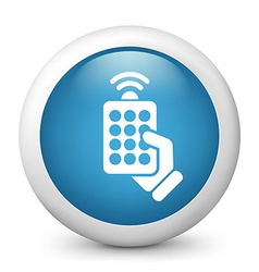 Remote home icon Royalty Free Vector Image - VectorStock