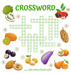 Crossword - living room learning english words Vector Image