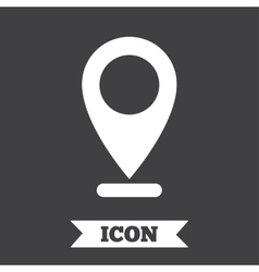 Internet mark icon navigation pointer symbol Vector Image