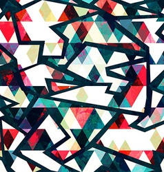 Abstract seamless pattern mosaic Royalty Free Vector Image