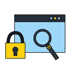 Sphere circle binary code icon Royalty Free Vector Image