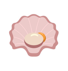 Crab icon flat style Royalty Free Vector Image