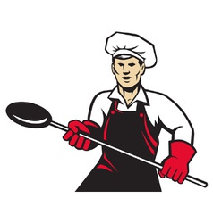 Chef cook baker Royalty Free Vector Image - VectorStock