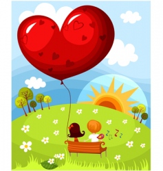 Air balloon Royalty Free Vector Image - VectorStock