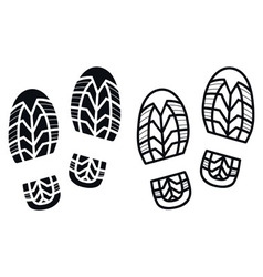 Work Boots Print Royalty Free Vector Image - VectorStock