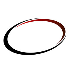 Blank floral frame logo template icon brand Vector Image