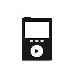 Cartoon mp3 player Royalty Free Vector Image - VectorStock