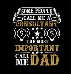 Super dad - t-shirt print happy fathers day Vector Image