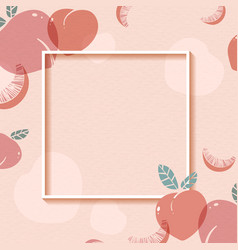 Clover framed card Royalty Free Vector Image - VectorStock