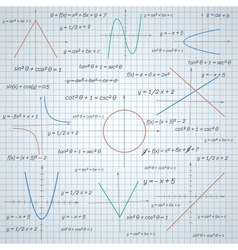 Mathematical background Royalty Free Vector Image
