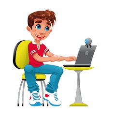 Computer Royalty Free Vector Image - VectorStock