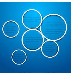 Web design circles Royalty Free Vector Image - VectorStock