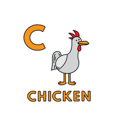 Alphabet with animals from H to K Set 2 Royalty Free Vector