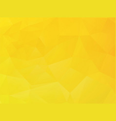 Brightly yellow low poly background Royalty Free Vector