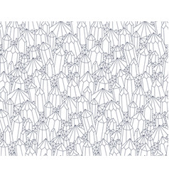 Diamond jem shape seamless pattern Royalty Free Vector Image