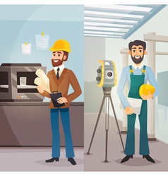 Civil engineers Royalty Free Vector Image - VectorStock