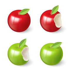 Apple shape Royalty Free Vector Image - VectorStock