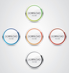 Download button Royalty Free Vector Image - VectorStock