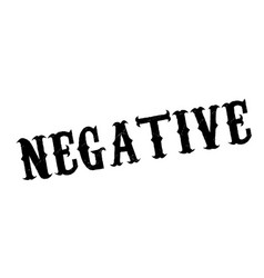 Negative rubber stamp Royalty Free Vector Image