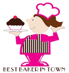 Baker Royalty Free Vector Image - VectorStock
