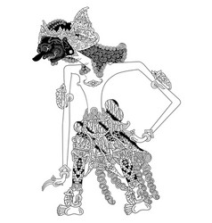 Arjuna Royalty Free Vector Image - VectorStock