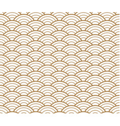 Japanese gold background and pattern Royalty Free Vector